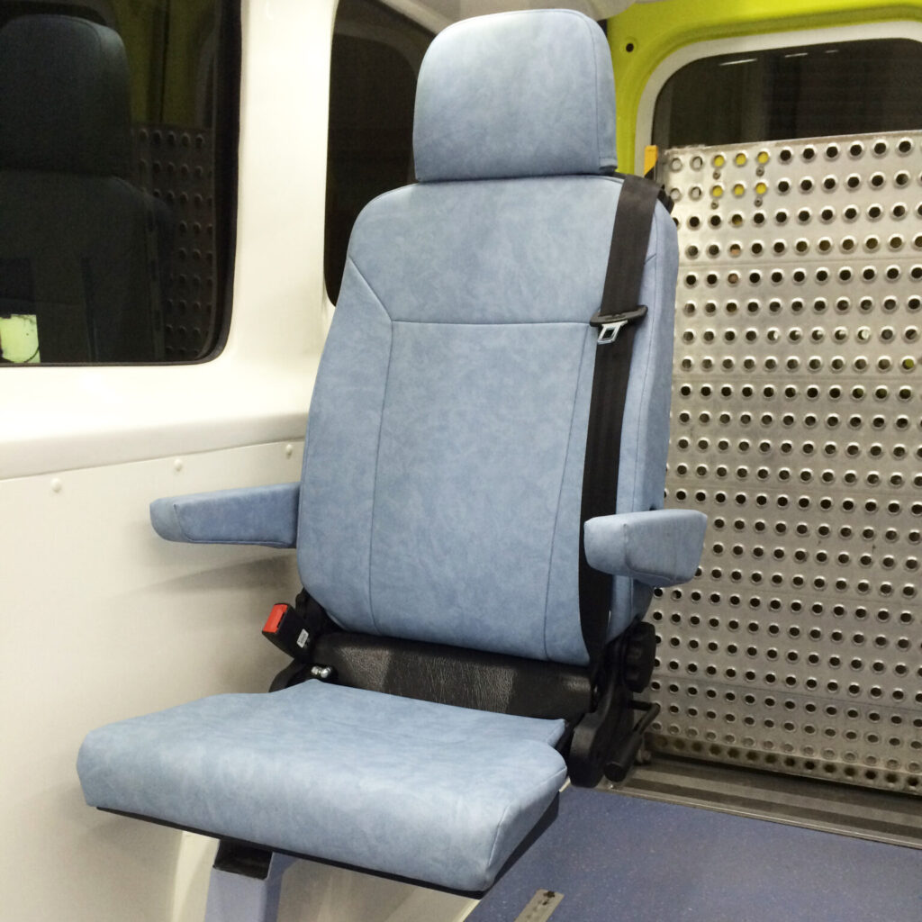 Wheel Arch Seat | Disabled Car Seats & Seating Systems | NMI Safety Systems